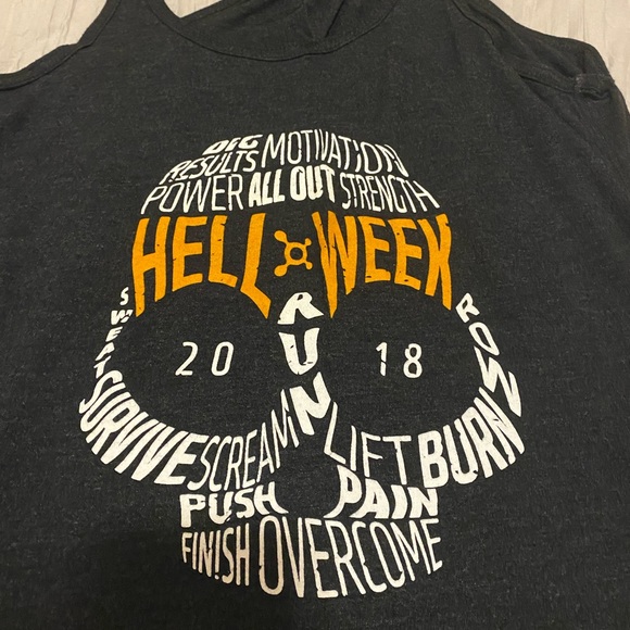 Orangetheory | Tops | Orangetheory Hell Week Tank 28 | Poshmark